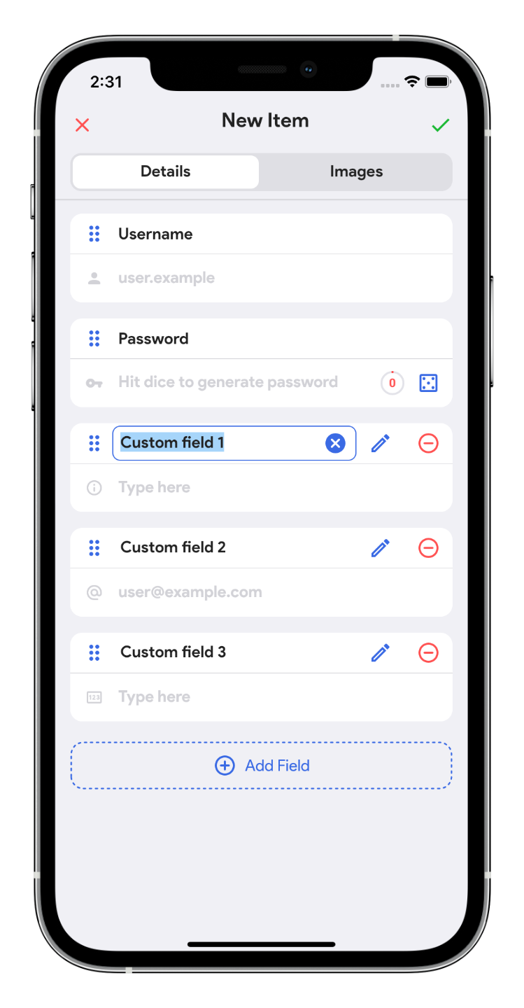 One Key - Safe Offline Password Manager